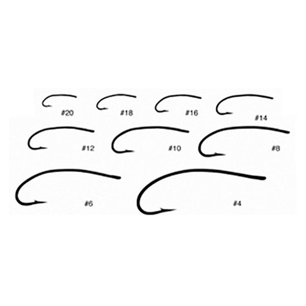 GC200R Nymph Hook - 25 Hooks Per Pack - Barbed – Green Caddis Outfitters